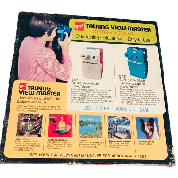 Disney | Toys | Vintage Walt Disney Donald Duck Talking View Master ...